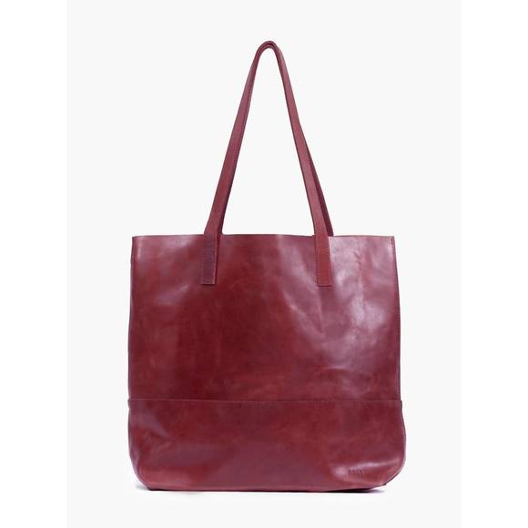 Able | Bags | New Able Mamuye Classic Tote Bag In Dark Cherry | Poshmark